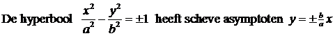 asymptoten hyperbool